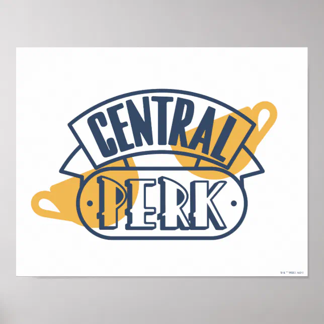 FRIENDS™ | Central Perk Poster | Zazzle