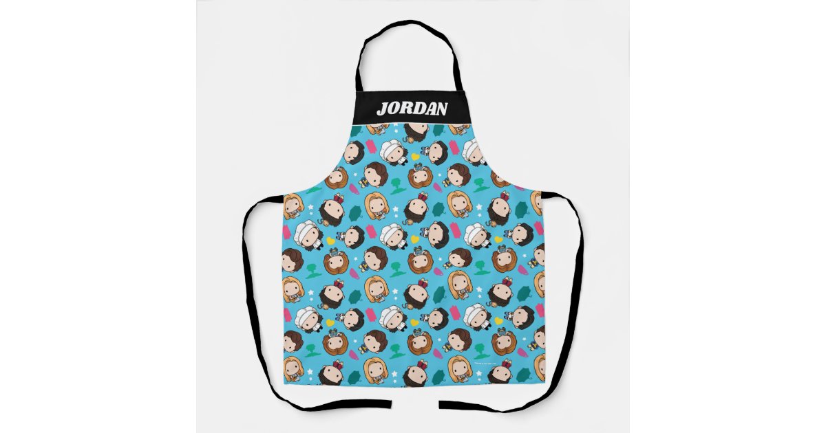 FRIENDS™ | Character Chibi Pattern Apron | Zazzle