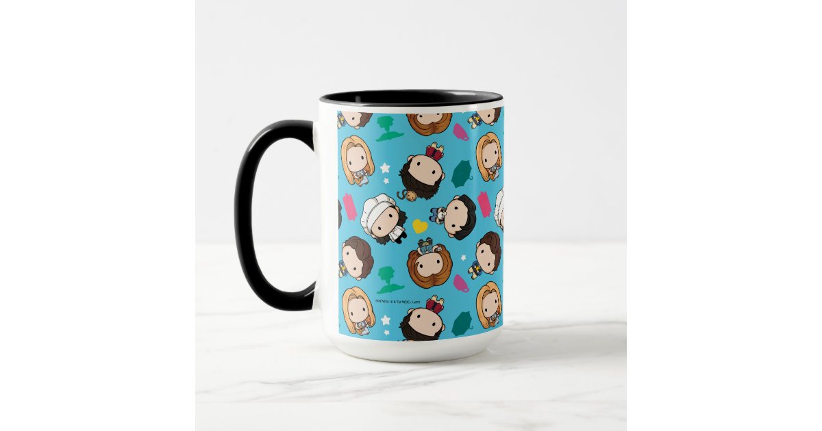FRIENDS™ | Character Chibi Pattern Mug | Zazzle