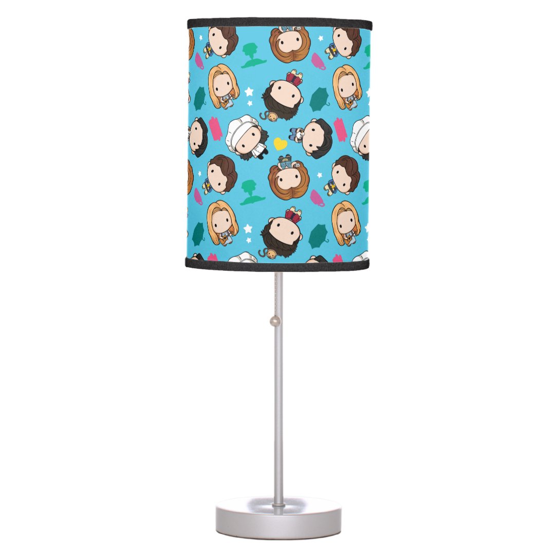 FRIENDS™ | Character Chibi Pattern Table Lamp | Zazzle