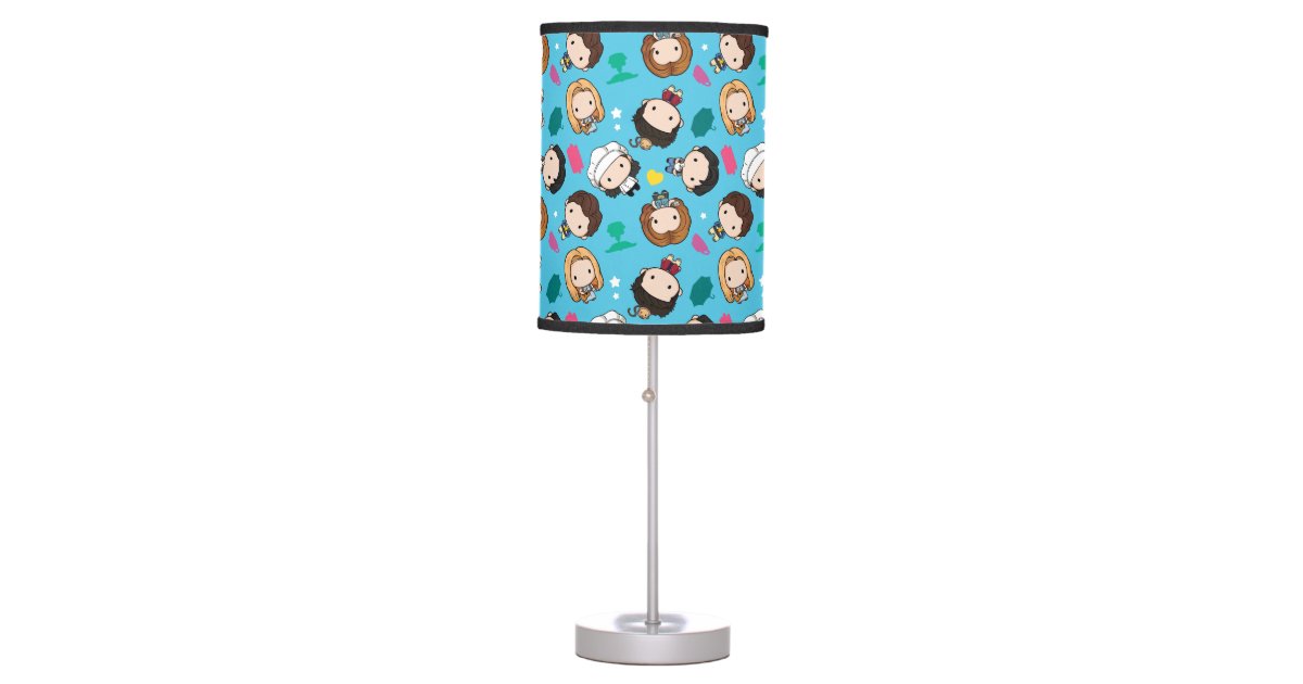 FRIENDS™ | Character Chibi Pattern Table Lamp | Zazzle