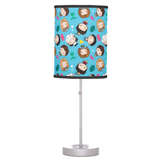 FRIENDS™ | Character Chibi Pattern Table Lamp | Zazzle