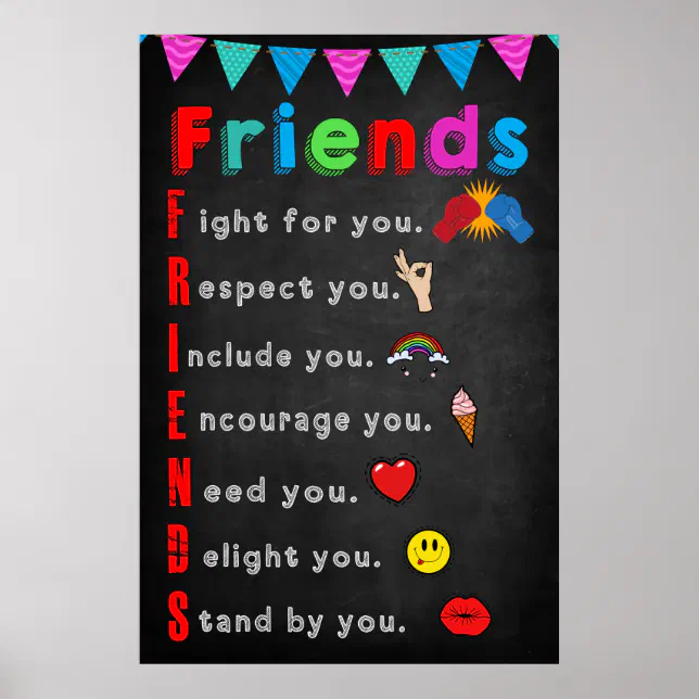 Friends Classroom Poster | Zazzle