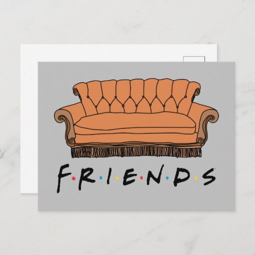 FRIENDS™ Couch Invitation Postcard | Zazzle
