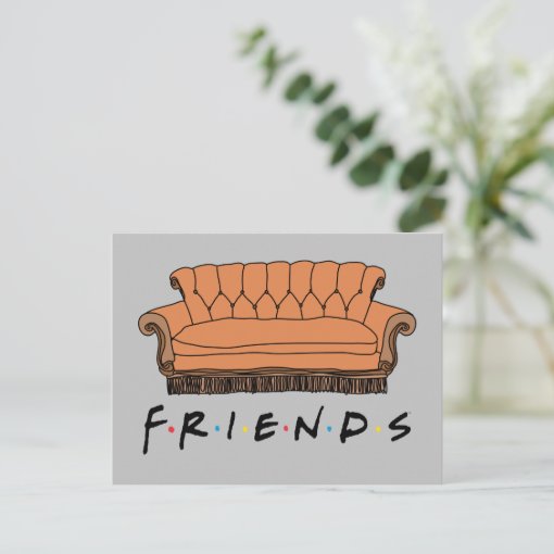 FRIENDS™ Couch Invitation Postcard | Zazzle