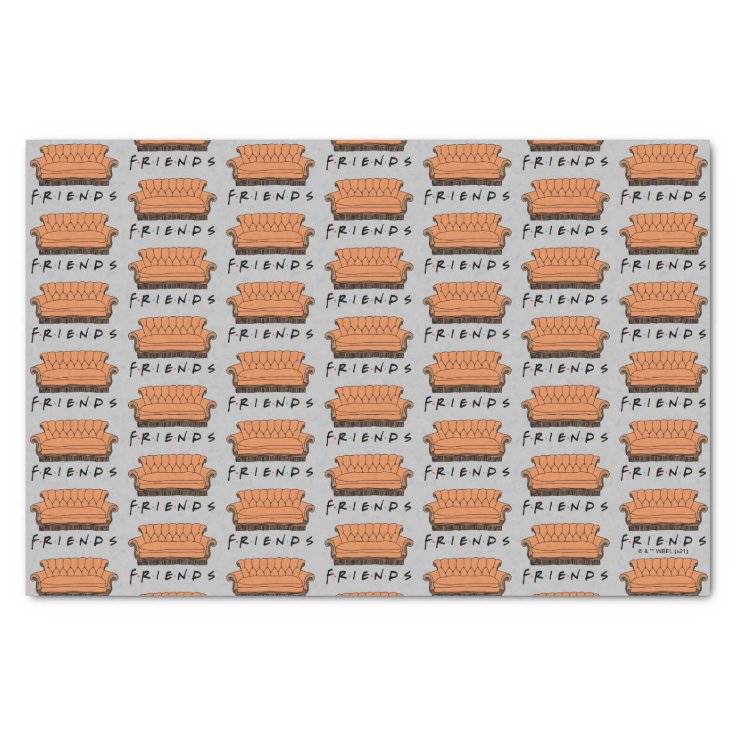 FRIENDS™ Couch Tissue Paper | Zazzle