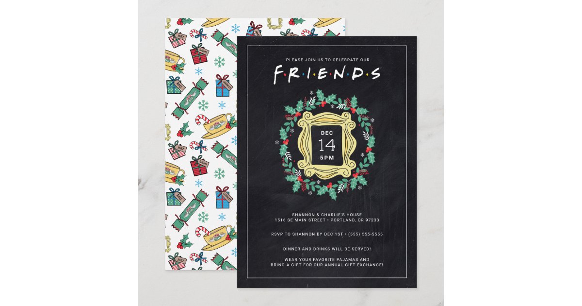 FRIENDS™ Friendsmas Holiday Party Invitation | Zazzle