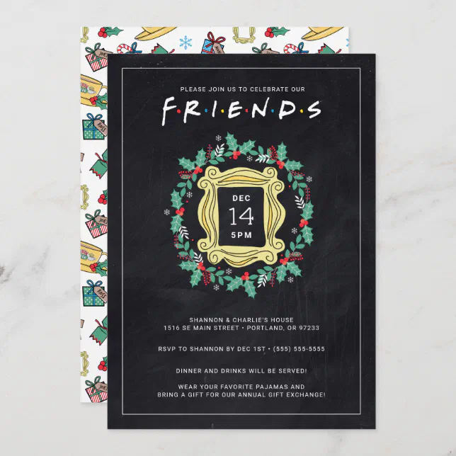 FRIENDS™ Friendsmas Holiday Party Invitation | Zazzle