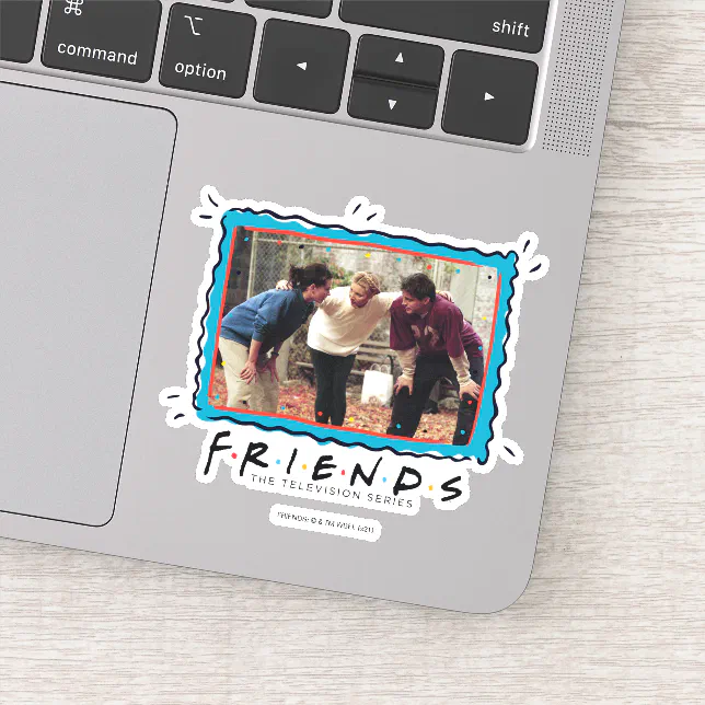 FRIENDS™ | Geller Bowl Team Monica Sticker | Zazzle