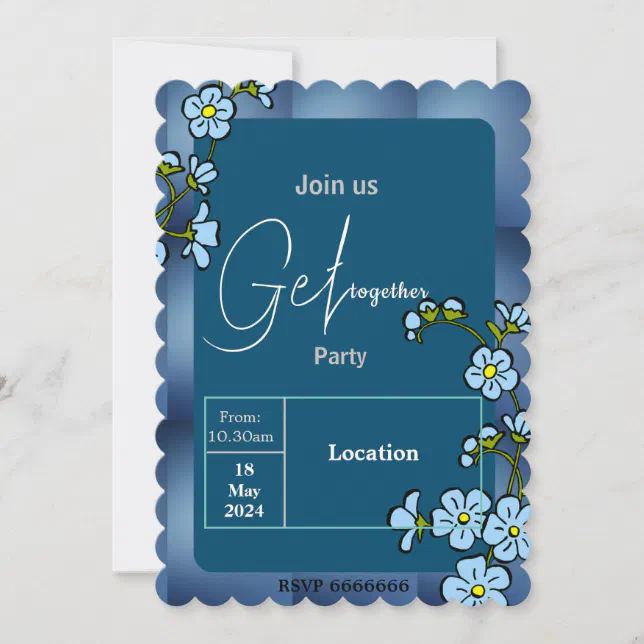Friends get together invitation | Zazzle