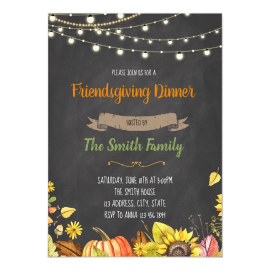 Friends giving party invitation | Zazzle.com