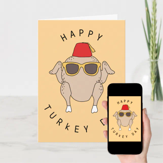 FRIENDS™ | Happy Turkey Day Card | Zazzle