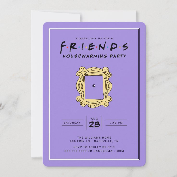 FRIENDS™ | Housewarming Party Invitation | Zazzle