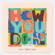 FRIENDS™ | How You Doin' - Vibrant Graphic Square Sticker | Zazzle