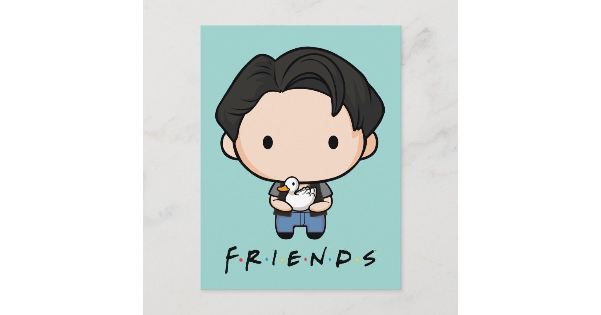FRIENDS™ | Joey Chibi Invitation Postcard | Zazzle