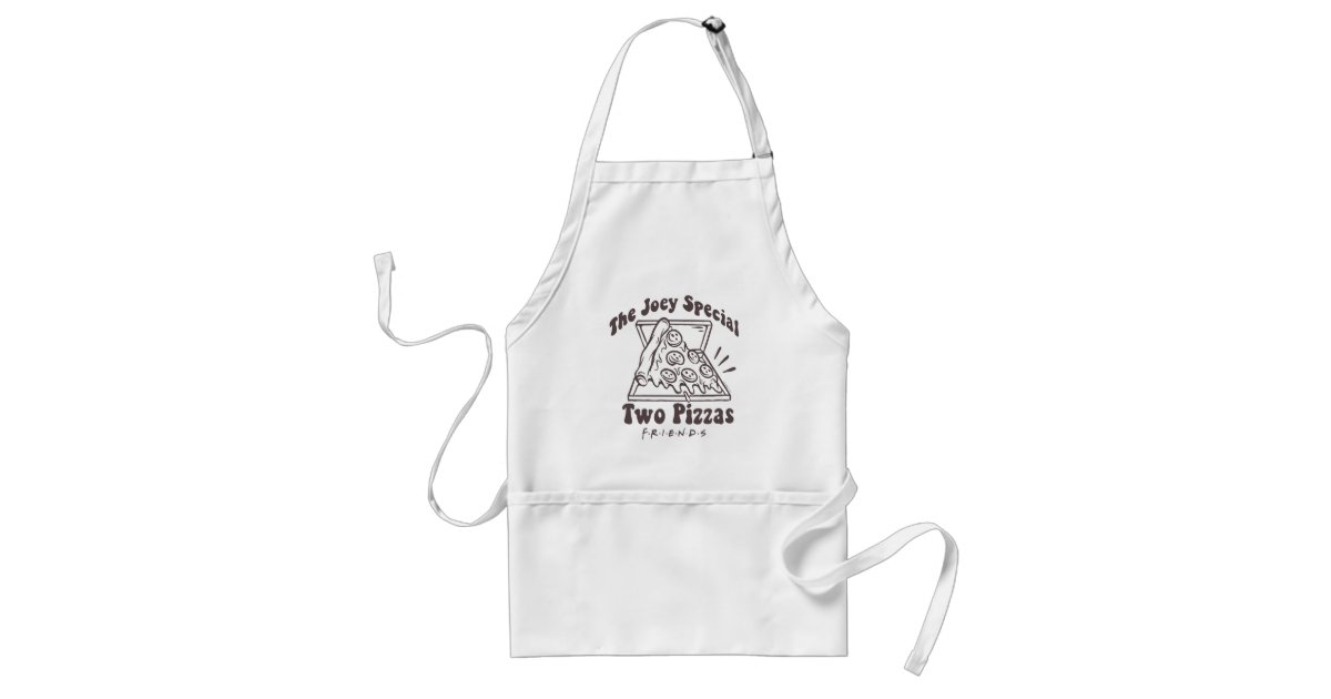 FRIENDS™ | Joey Pizza Quote Adult Apron | Zazzle