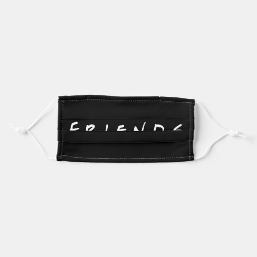 FRIENDS™ Logo Adult Cloth Face Mask | Zazzle