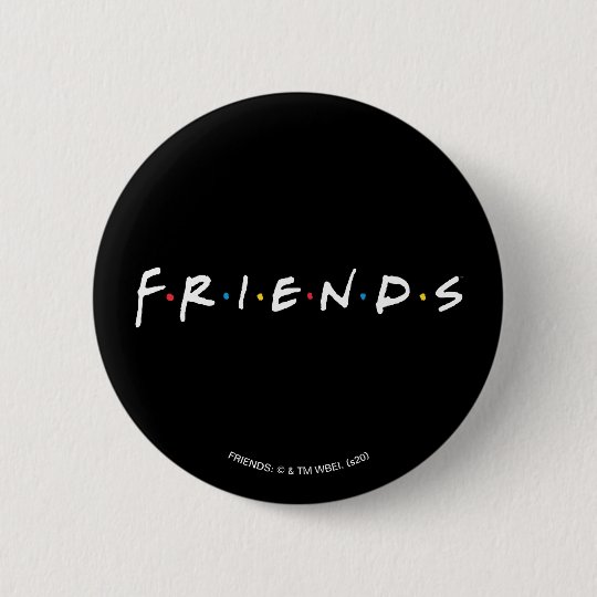 FRIENDS™ Logo Button | Zazzle.com
