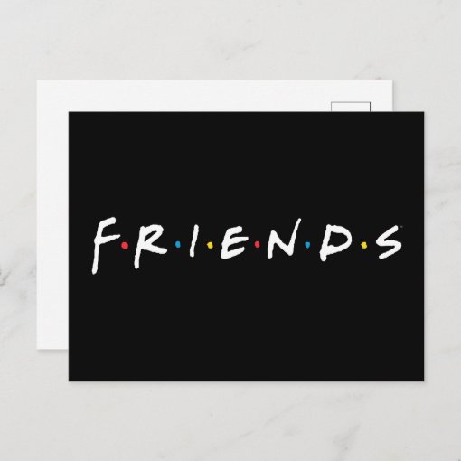 FRIENDS™ Logo Invitation Postcard | Zazzle