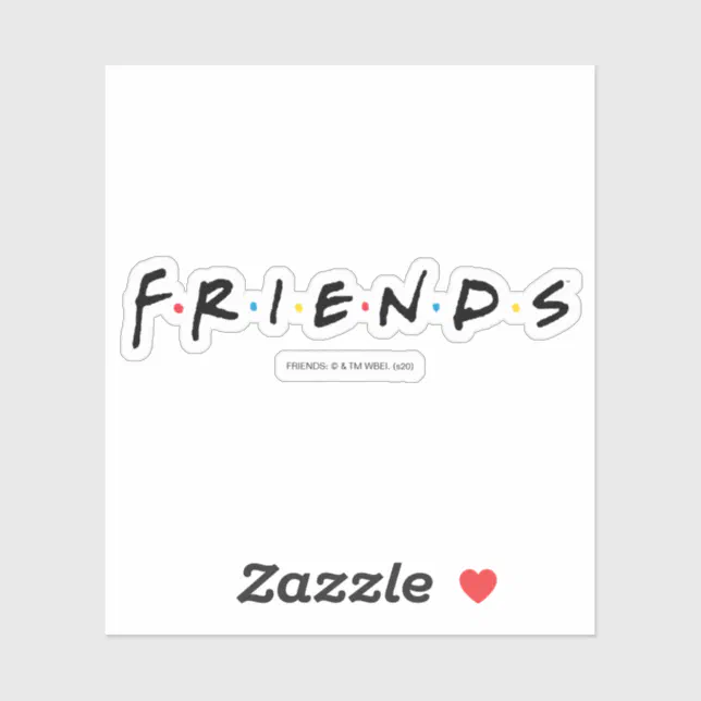 FRIENDS™ Logo Sticker | Zazzle
