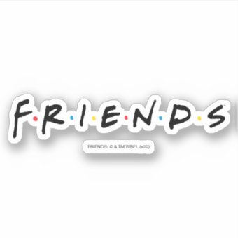 FRIENDS™ Logo Sticker | Zazzle