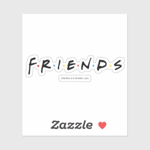 FRIENDS™ Logo Sticker | Zazzle