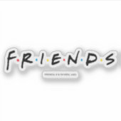 FRIENDS™ Logo Sticker | Zazzle