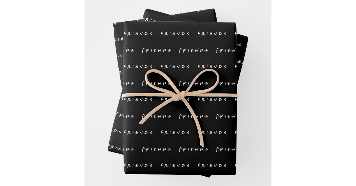 FRIENDS™ Logo Wrapping Paper Sheets | Zazzle