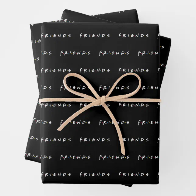 FRIENDS™ Logo Wrapping Paper Sheets | Zazzle