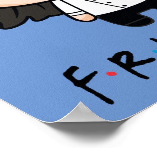 FRIENDS™ | Monica Chibi Poster | Zazzle