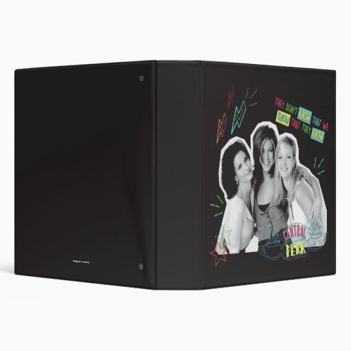 FRIENDS™ | Monica, Rachel & Phoebe 3 Ring Binder | Zazzle