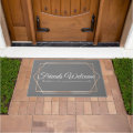 Friends Not Relatives Welcome Doormat | Zazzle