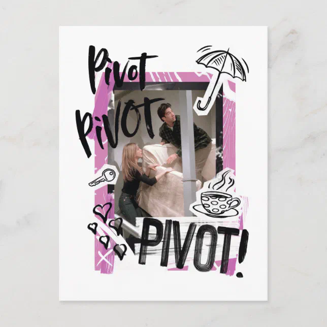 FRIENDS™ | Pivot Pivot PIVOT! Invitation Postcard | Zazzle