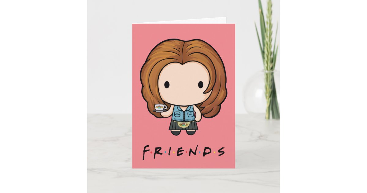 FRIENDS™ | Rachel Chibi Card | Zazzle