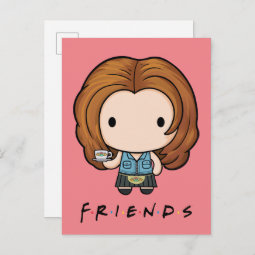 FRIENDS™ | Rachel Chibi Invitation Postcard | Zazzle