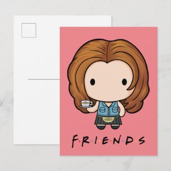 FRIENDS™ | Rachel Chibi Invitation Postcard | Zazzle