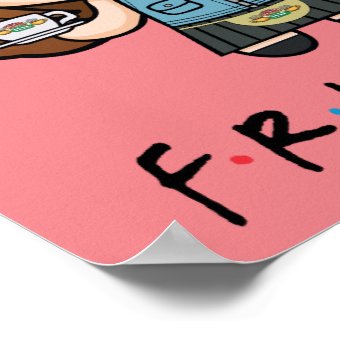 FRIENDS™ | Rachel Chibi Poster | Zazzle