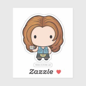 FRIENDS™ | Rachel Chibi Sticker | Zazzle