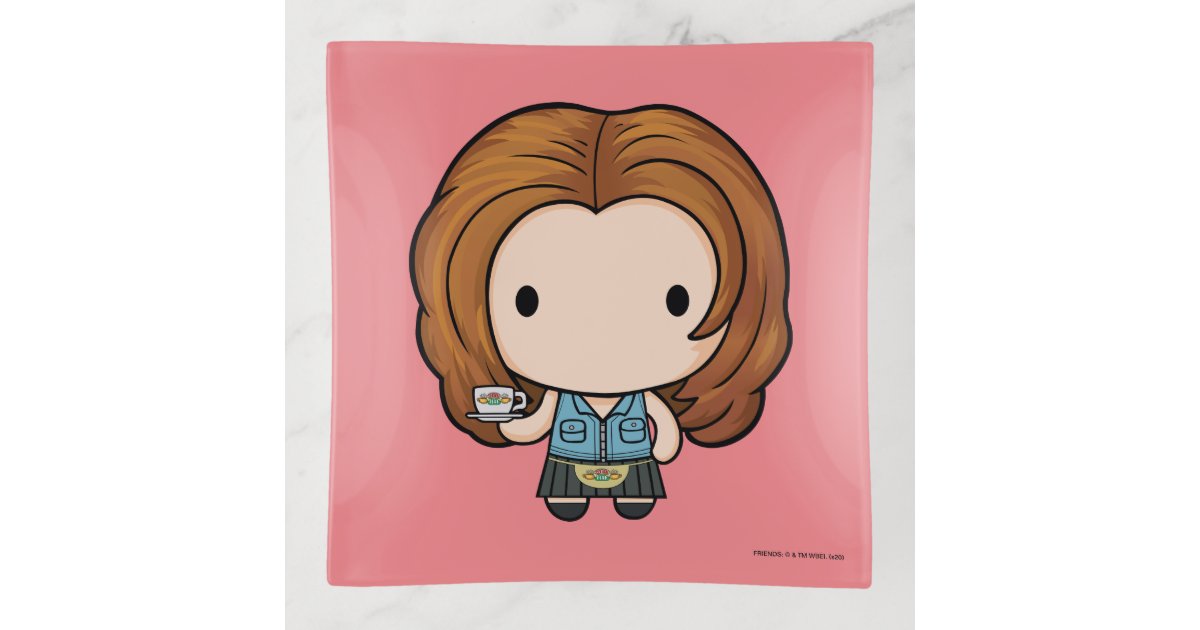 FRIENDS™ | Rachel Chibi Trinket Tray | Zazzle