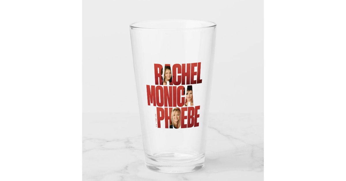 FRIENDS™ | Rachel, Monica & Phoebe Glass | Zazzle