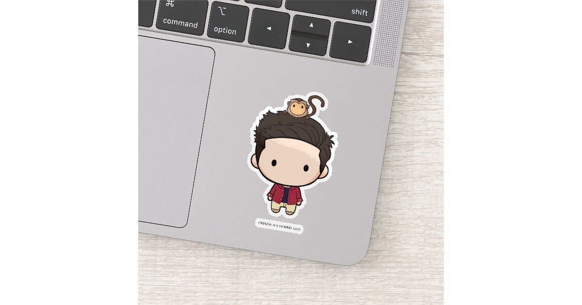 FRIENDS™ | Ross Chibi Sticker | Zazzle