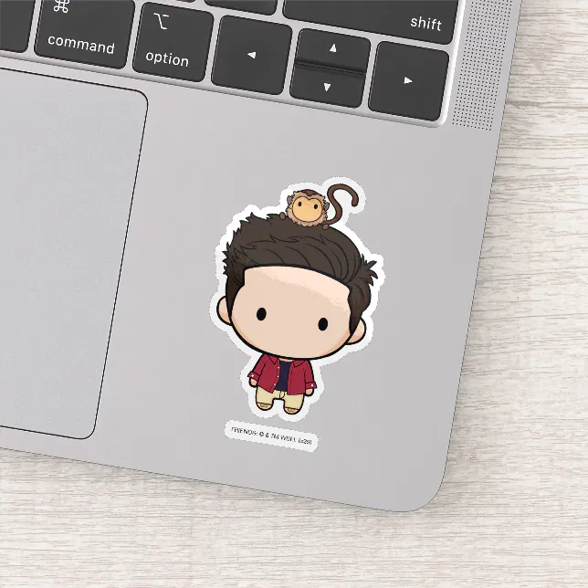 FRIENDS™ | Ross Chibi Sticker | Zazzle