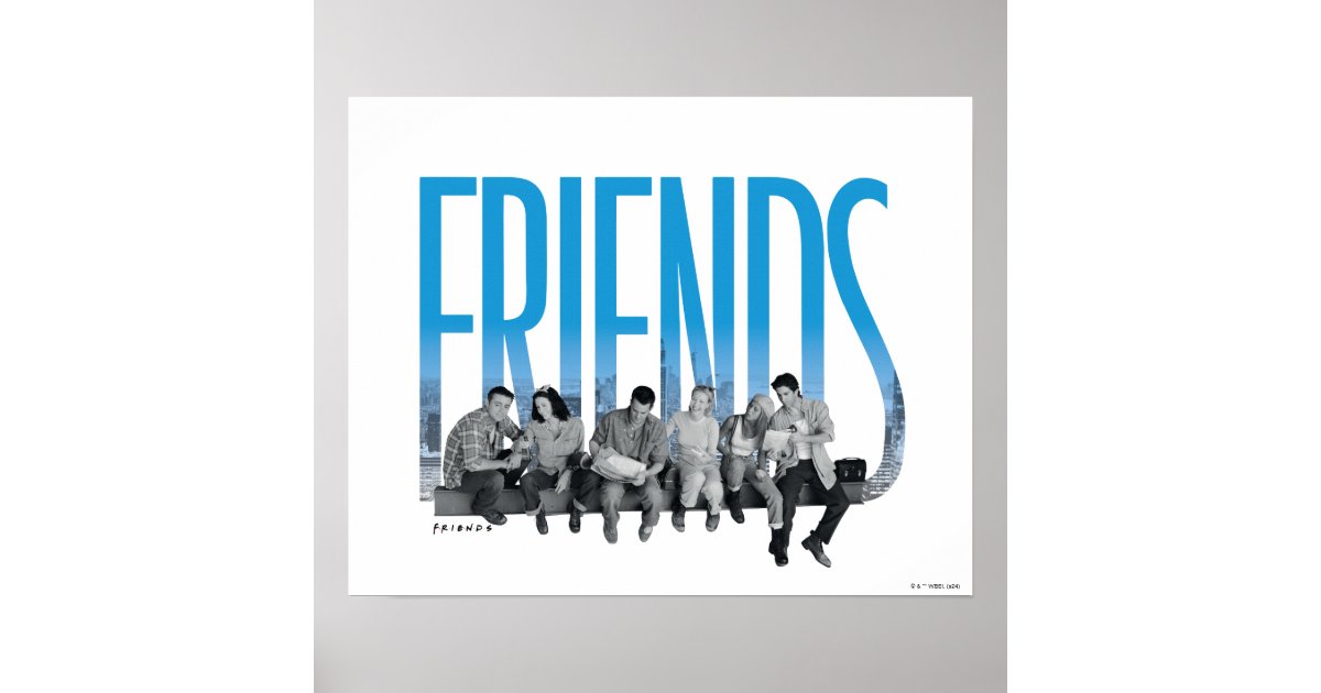 FRIENDS™ | The Gang Poster | Zazzle