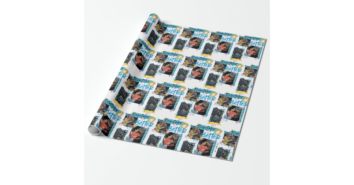 FRIENDS™ | Together is Better Wrapping Paper | Zazzle
