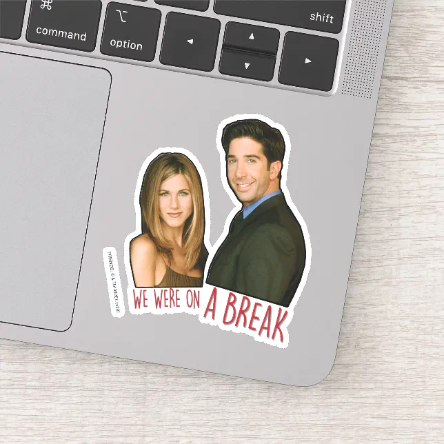 FRIENDS™ | We Were on a Break Sticker | Zazzle