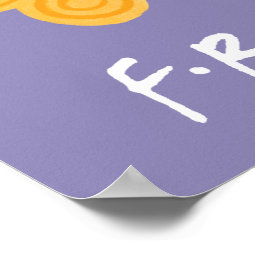 FRIENDS™ | Welcome to the Real World Quote Poster | Zazzle