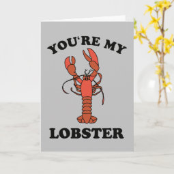 FRIENDS™ | You're my Lobster Card | Zazzle