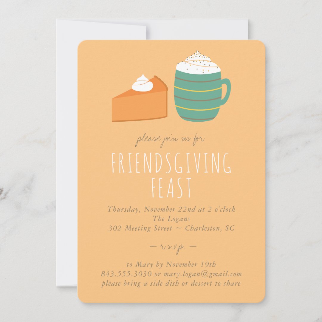 Friendsgiving Feast Invitation | Zazzle