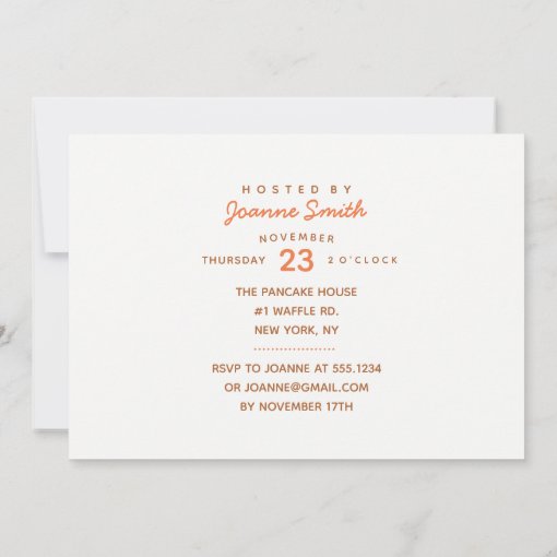 Friendsgiving Photo Invite | Zazzle