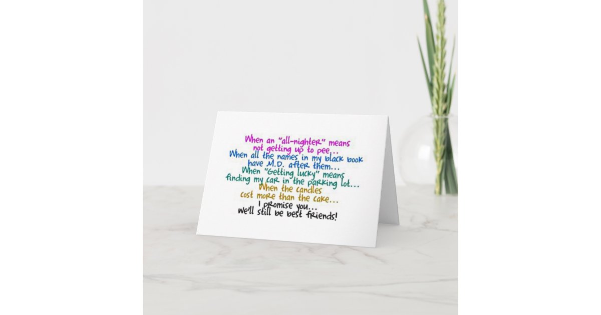 FRIENDSHIP AND "MUTUAL BIRTHDAY" CARD | Zazzle